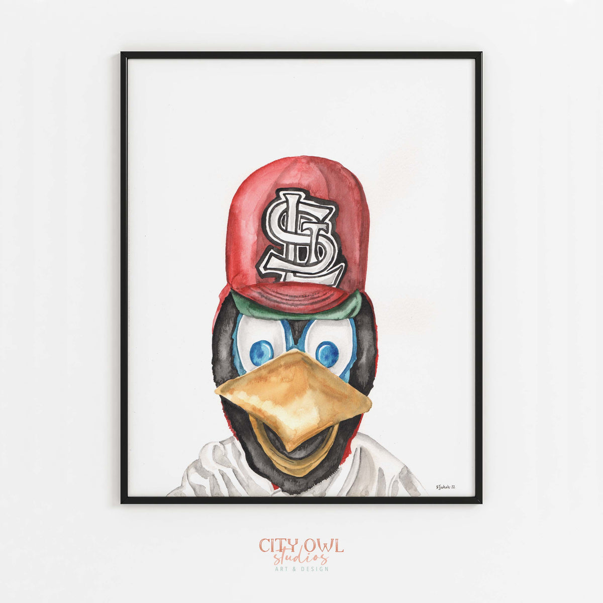 Mascot Print - Fredbird – City Owl Studios